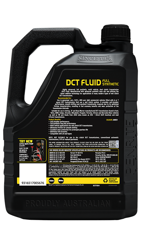 DCT FLUID (Full Syn.) | Penrite Oil