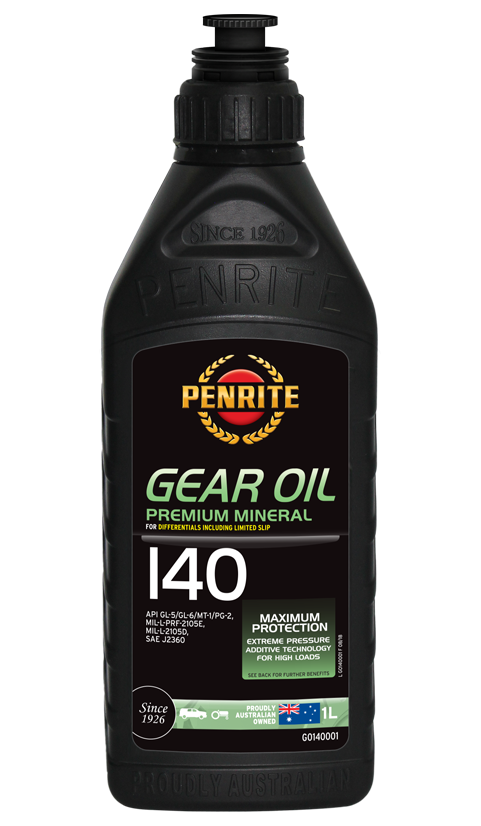 GEAR OIL 140 (Mineral) | Penrite Oil